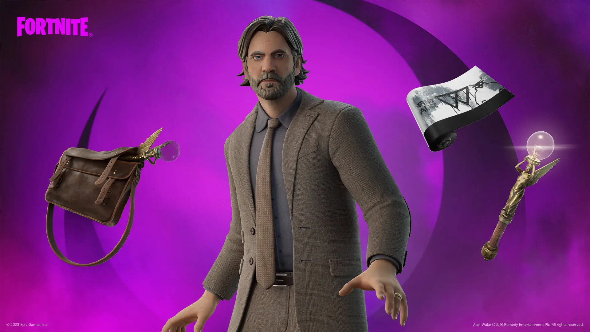 Alan Wake, il famoso romanziere farà presto la sua comparsa su Fortnite ... Alan Wake, il famoso romanziere farà presto la sua comparsa su Fortnite ...