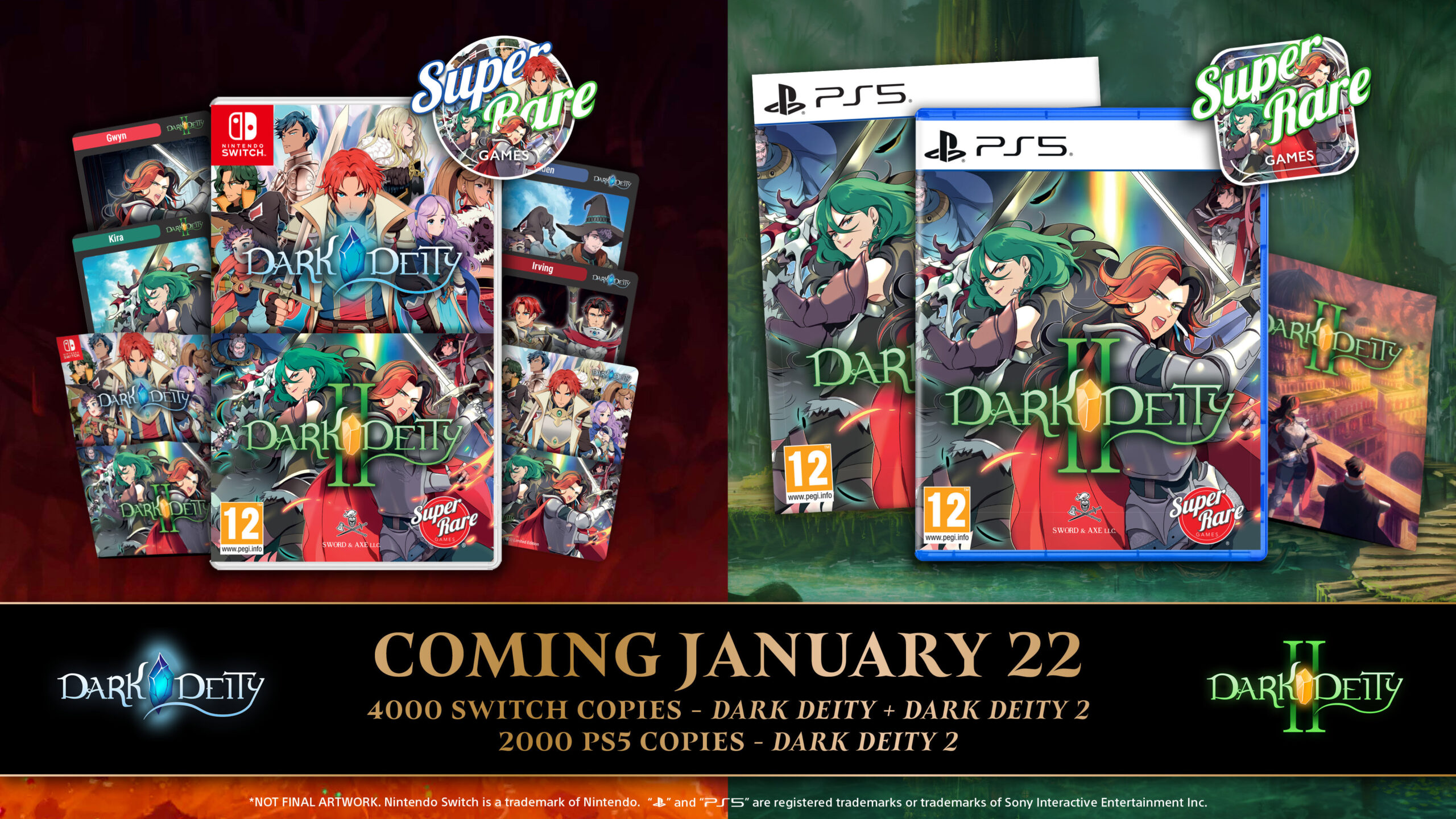 Dark Deity 1 e 2 in arrivo su Switch e PS5 in edizione fisica ...